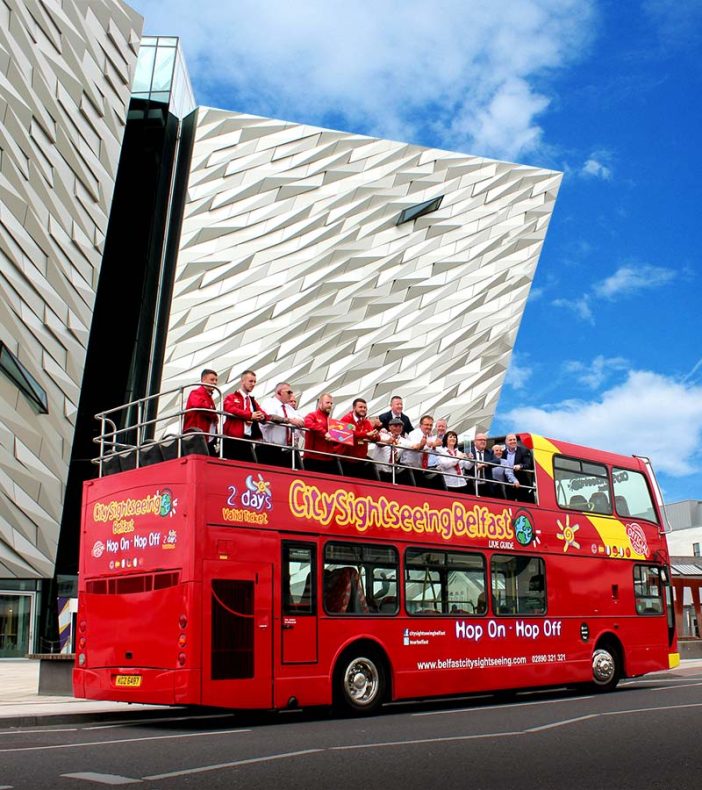 Belfast City Sightseeing Hop On Hop Off Open-top Bus Tour